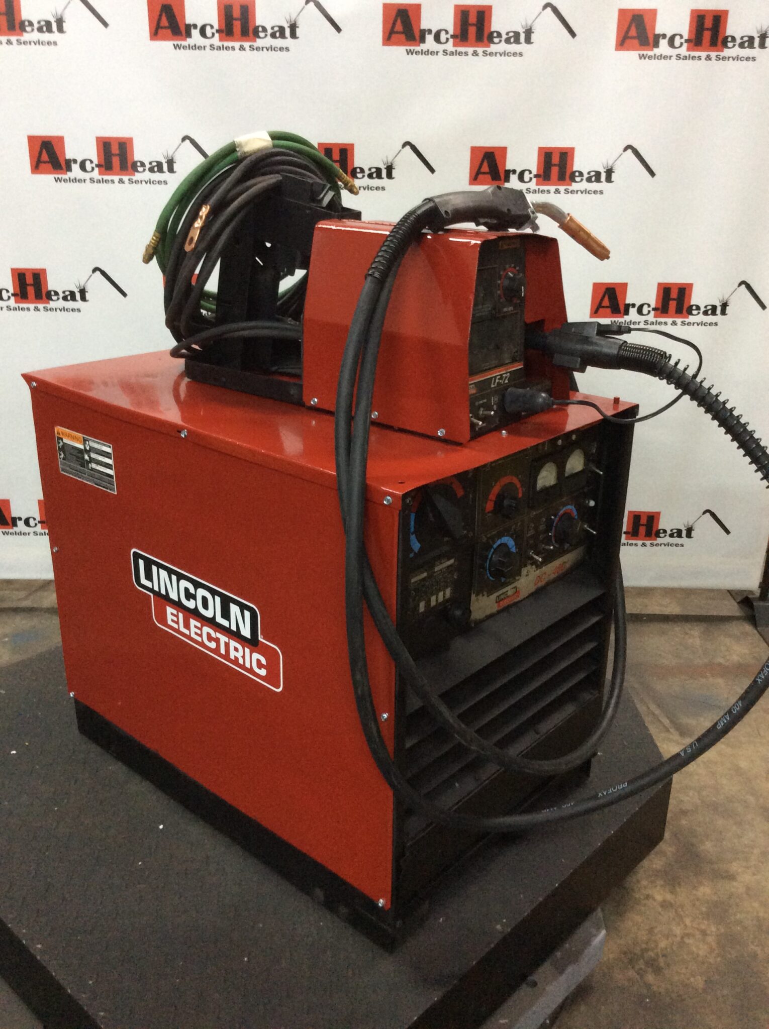 Lincoln IdealArc DC400 CC/CV Multi-Process Welder - Arc-Heat