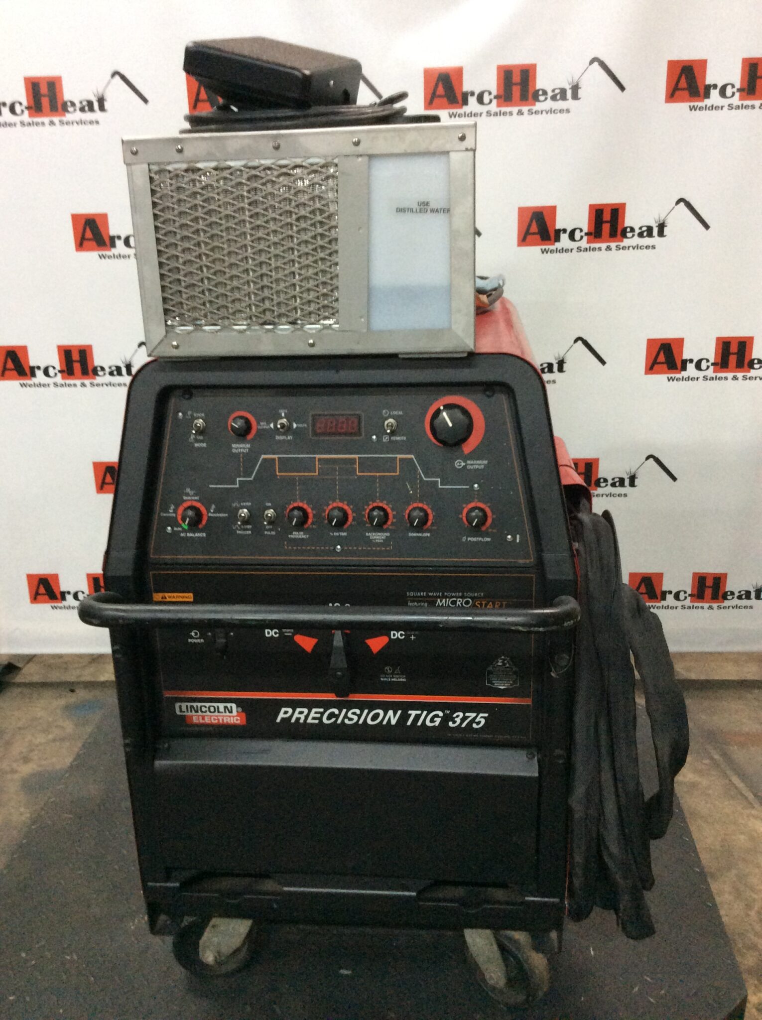 Lincoln Electric Precision TIG Welder 275/375 - Arc-Heat