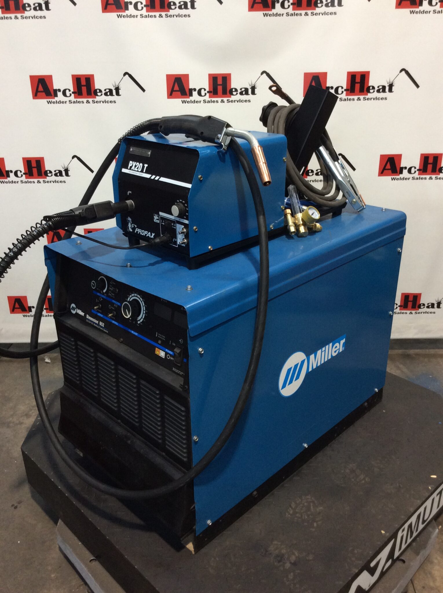 Miller Dimension 652 Multiprocess Welder - Arc-Heat